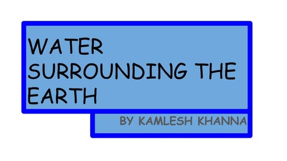 Class 7 ch 5 water-pdf | PDF | Weather | Science