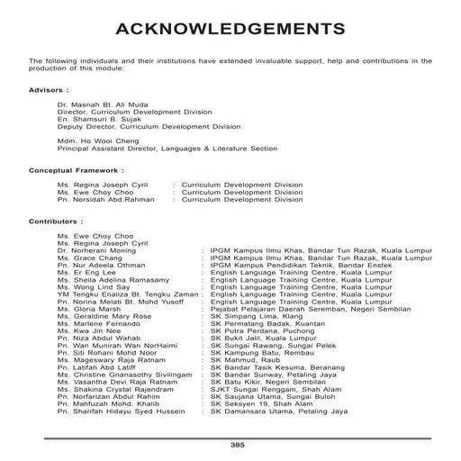 Acknowledgements | PDF