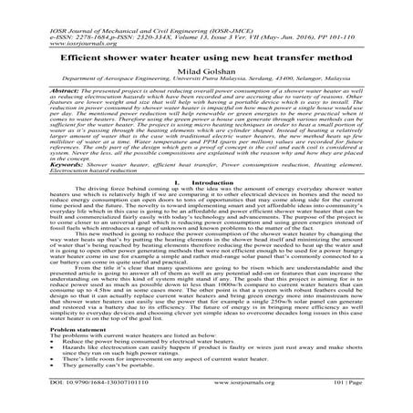 DESIGN OF AN AUTONOMOUS SMART SHOWER WITH SENSORS AND ACTUATORS | PDF