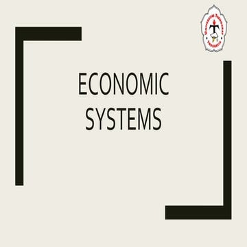 2. economic systems | PPT