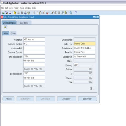 O2c complete screenshot | PPT
