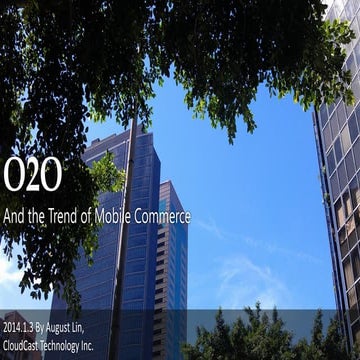 O2O 與移動經濟展望(2013.1.3.) | PDF