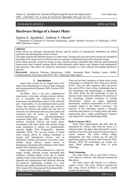 Designing Automatic Meter Reading System Using Open Source Hardware and Software | PDF