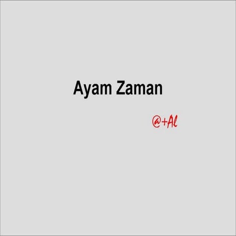 Ayam zaman... Egypt in the old days | PPS