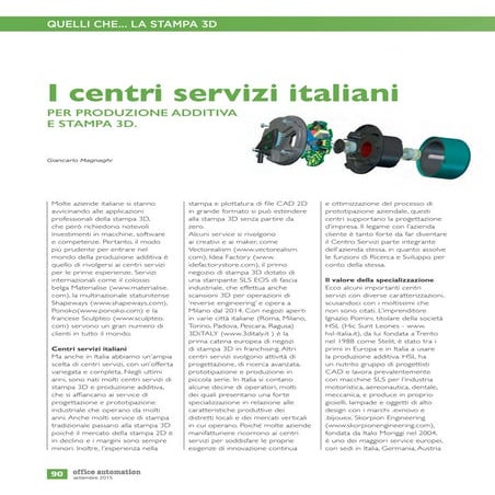 I centri servizi italiani | PDF | Technology & Computing