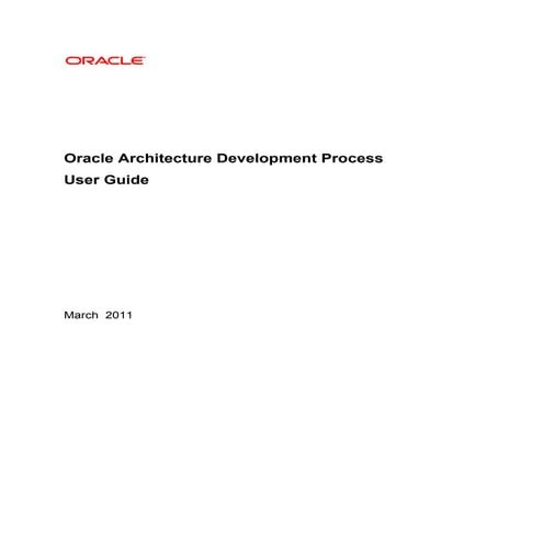 Oadp User Guide(031611) | PDF