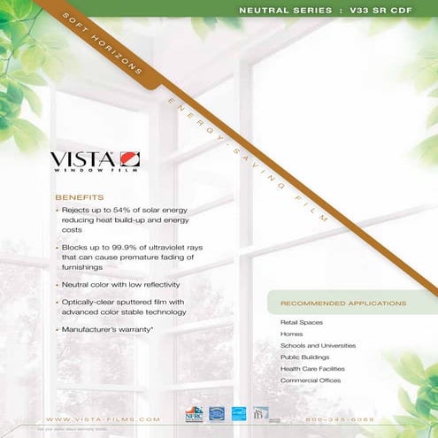 Oakland vista-neutral-window-film-v33-1 | PDF