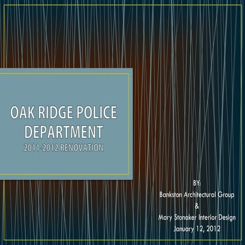 Oak Ridge Police Department Final | PDF