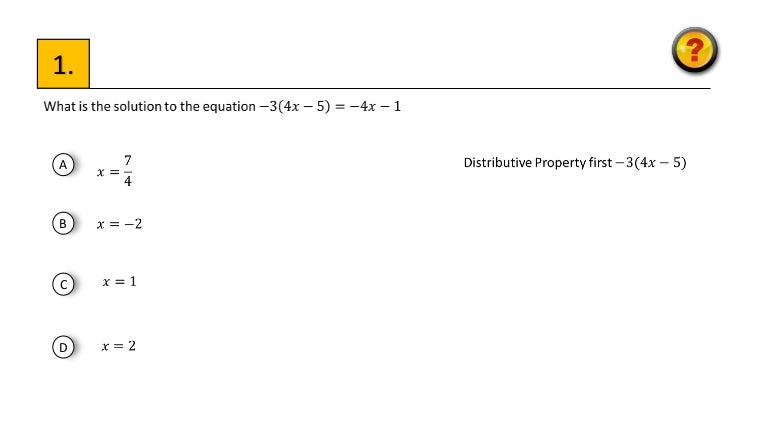 Oaks practice test 7.0