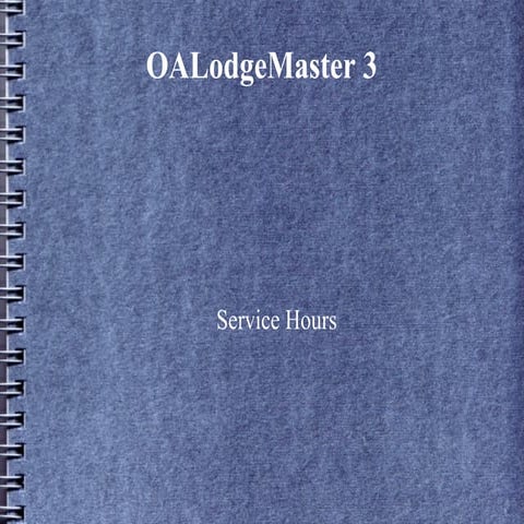 Oalm 3-service-hours | ODP