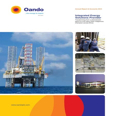 Oando Annual Report 2012 | PDF
