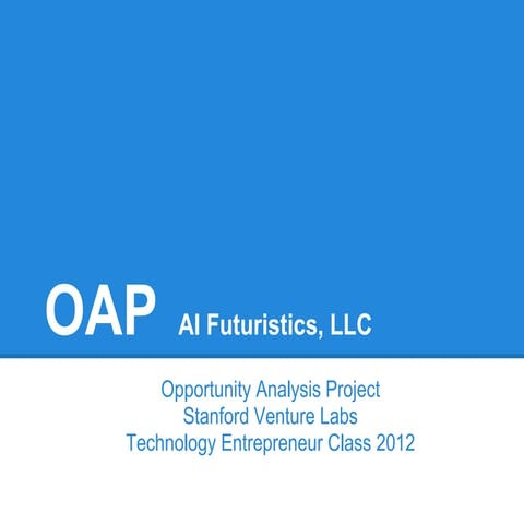 Oap ai futuristics, llc | PDF