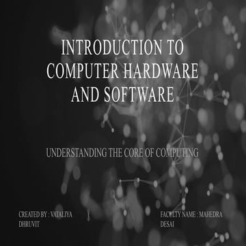 Introduction to Computer Hardware and Software.pptx