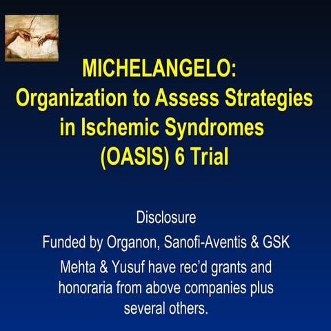 Oasis 6 Late breaking trial-FINAL. presentationppt | PPT