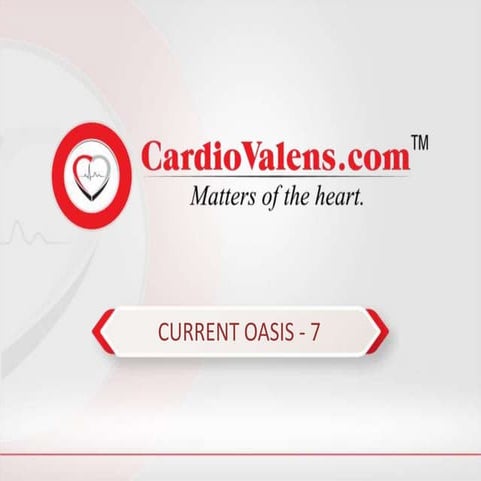 Current Oasis - 7 | PPTX