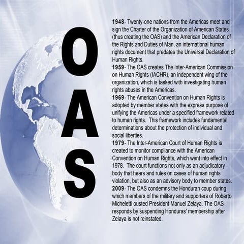 Oas timeline | PPT