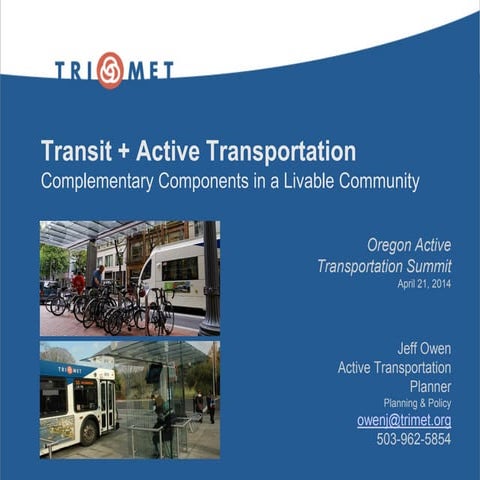 ATS14- Transit and active transportation- Jeff Owen | PDF