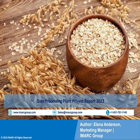 Oats Processing Plant Project Report PPT | Plant Cost 2023: Machinery ...