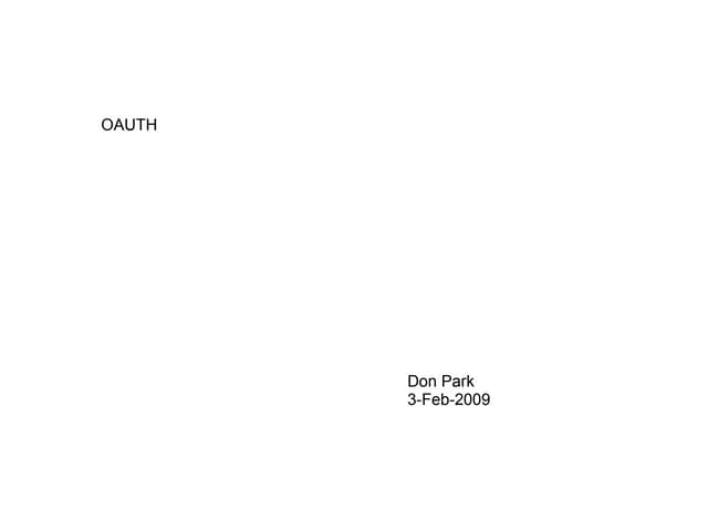 Oauth Ruby | PPT Oauth Ruby | PPT