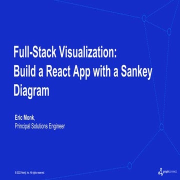 Full Stack Visualization: Build A React App With A Sankey Diagram | PPTX | Web Development ...