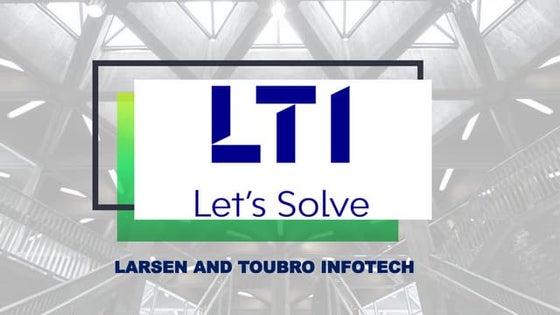 larsen and toubro ppt | PPTX | Large Business | Business