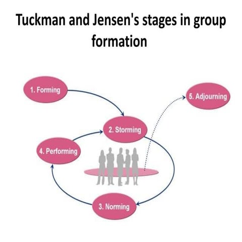 stages of group formation in organisation | PPTX