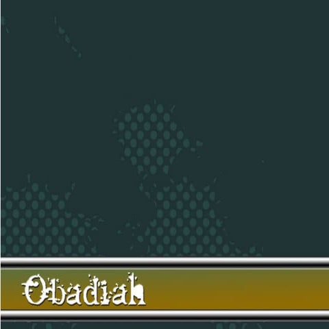 Obadiah | ODP | Judaism | Religion & Spirituality
