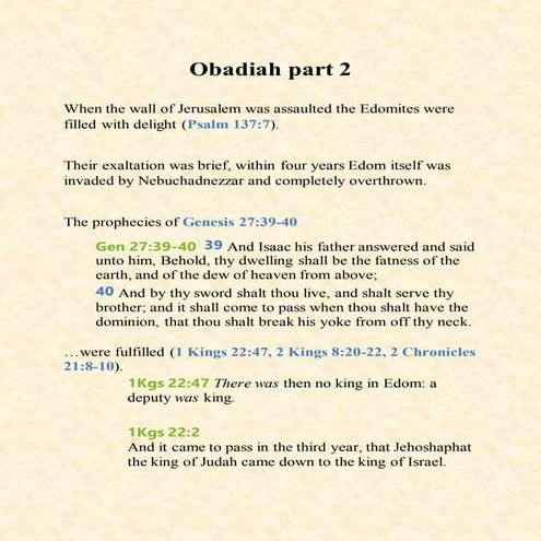 Obadiah part 2 | DOCX
