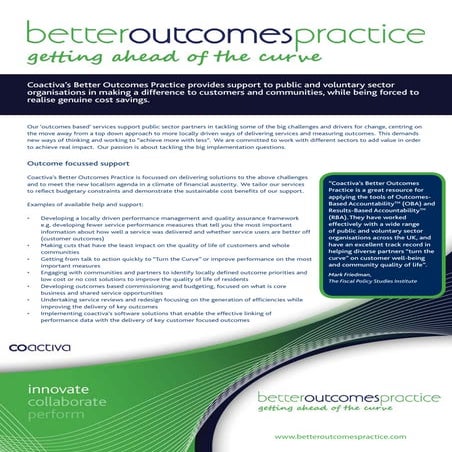 Community Services Brochure | PDF