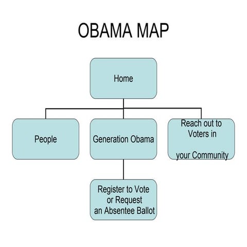 Obama Map | PPT | Elections | Politics