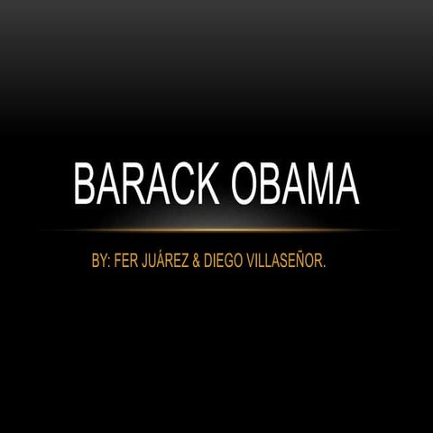 Barack Obama | PPTX