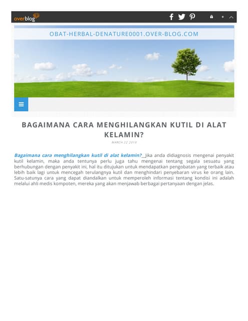 Bagaimana Cara Menghilangkan Kutil Di Alat Kelamin Pdf