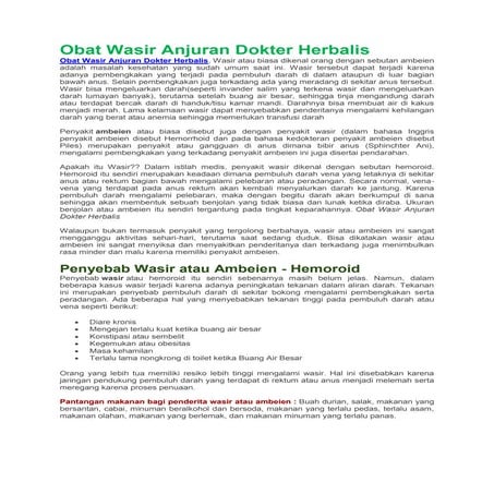 Superhoid (antihemoroid) ambejoss obat wasir | PDF