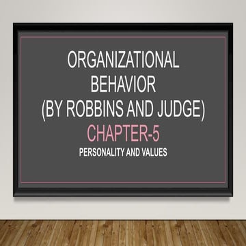 OB Ch-5 Personality & Values.pptx