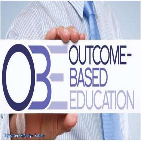 Outcomes-Based Education | PPTX