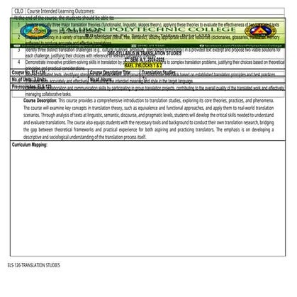 Outcome-based-Syllabus-translation studiesELS-126.docx