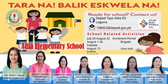 ARAL Program of Adia Elementary School-- | PPTX