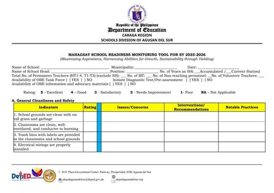 CFSS-Checklist-for-schools.docx | Daycare and Pre-School | Parenting