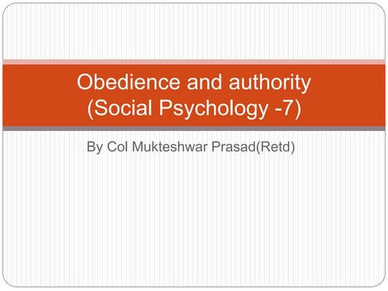 Obedience | PPTX