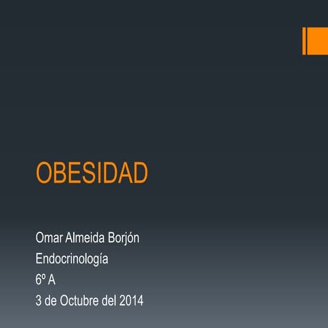 Obesidad en Mexico. | PPTX