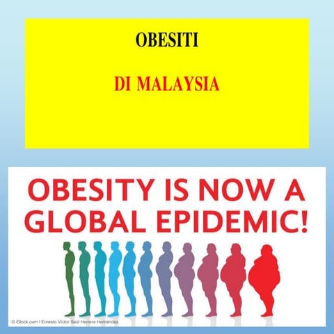 Obesiti Di Malaysia | PPTX