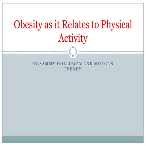 Obesity | PPTX