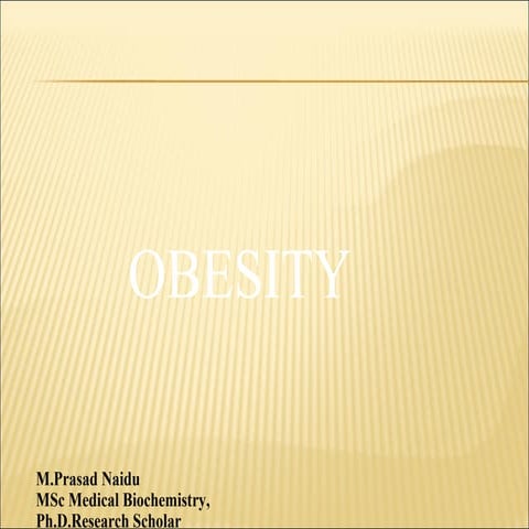 Obesity | PPT