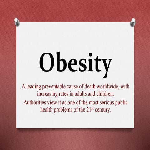Obesity | PPTX