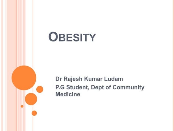 Obesity | PPT