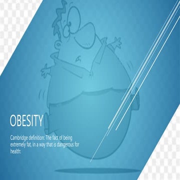 Obesity.pptx | Diabetes | Diseases and Conditions