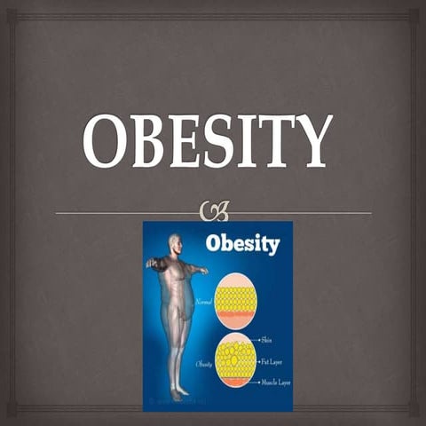 obesity by Dr.subhash dwivedi ,BHMS FINAL YEAR STUDENTS | PPTX
