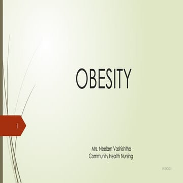 Obesity | PPTX