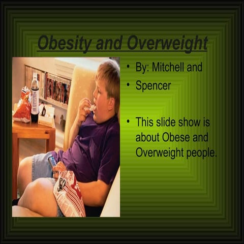 Obesity and overweight | PPT