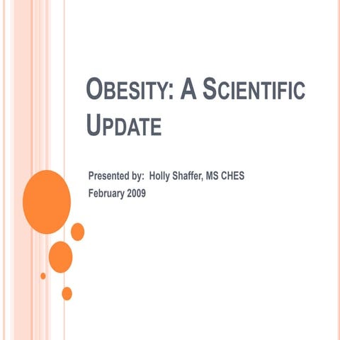 Obesity A Scientific Update | PPTX | Endocrine and Metabolic Diseases ...
